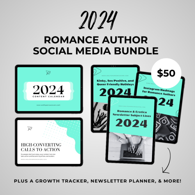 Social Media Content Ideas for Authors — August - Wolfsparrow Covers