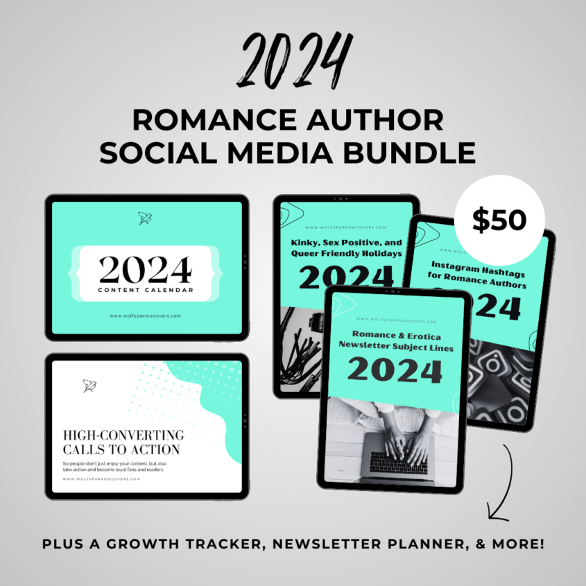 Social Media Content Ideas for Authors — August - Wolfsparrow Covers